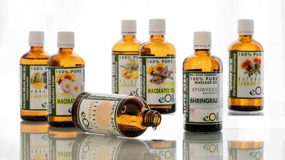 All Carrier Oils & Macerated Carrier Pure Organic Oils - eOil.co.za