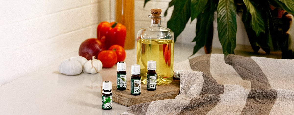 Kitchen assortment pack Set Kit Essential oils - eOil.co.za